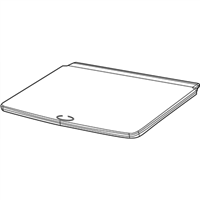6GJ70DX9AD - Genuine Mopar Cover-Rear Cargo Floor