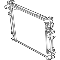 4677755AE - Genuine Mopar RADIATOR-ENGINE COOLING