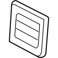 68157351AD - Genuine Mopar EXHAUSTER-BODYSIDE APERTURE