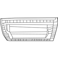 1TG15DX9AD - Genuine Mopar GLOVE BOX-OPENING