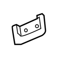 5065210AA - Genuine Mopar Bracket-Drive Shaft Center Bearing