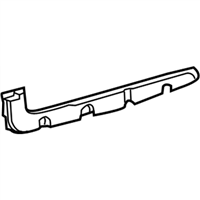 55079222AI - Genuine Mopar BRACKET-REAR BUMPER