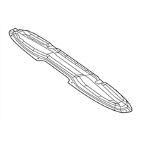 68225645AB - Genuine Mopar SILENCER-HOOD