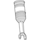 68210182AA - Genuine Mopar Valve-Pressure Relief