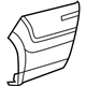 1ZT33LAHAA - Genuine Mopar Molding-Door Outside