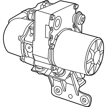5154662AB - Genuine Mopar Power Steering Pump