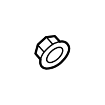 6511458AA - Genuine Mopar Nut-HEXAGON FLANGE Lock