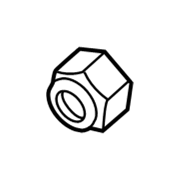6511753AA - Genuine Mopar Nut-HEXAGON FLANGE Lock