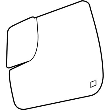 68402093AA - Genuine Mopar Mirror Replacement Glass