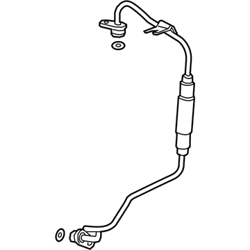 4893761AD - Genuine Mopar Hose-TURBOCHARGER Oil Feed