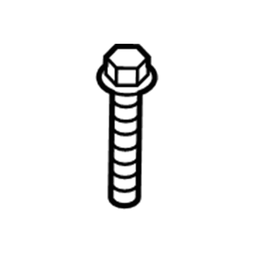 6104376AA - Genuine Mopar Screw-HEXAGON Head