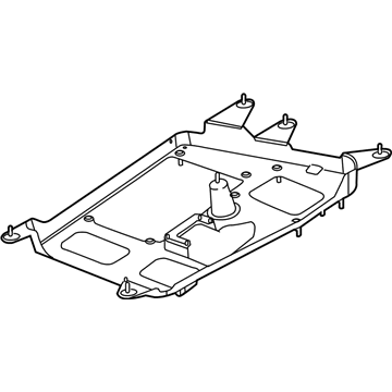 5192371AB - Genuine Mopar Bracket-Battery Charger