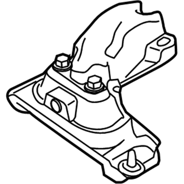 4880492AA - Genuine Mopar Support-Engine Mount