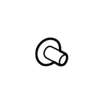 6106709AA - Genuine Mopar Button-LIFTGATE Trim