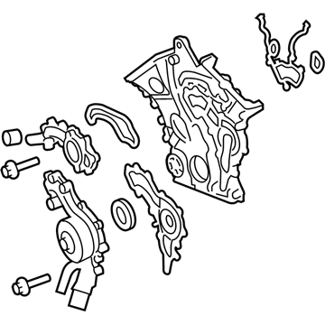 Jeep Wrangler Timing Cover - Guaranteed Genuine Jeep Parts