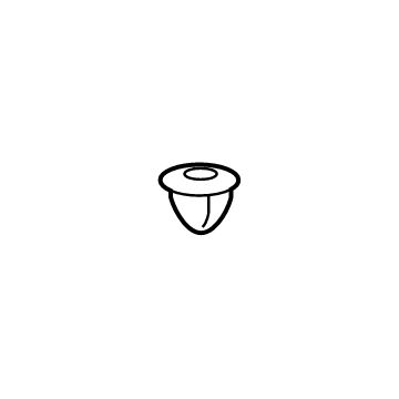 6511668AA - Genuine Mopar GROMMET-Tail Lamp
