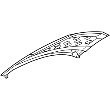 5054277AA - Genuine Mopar Hood Panel