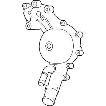 Jeep Wrangler Water Pump - Guaranteed Genuine Jeep Parts