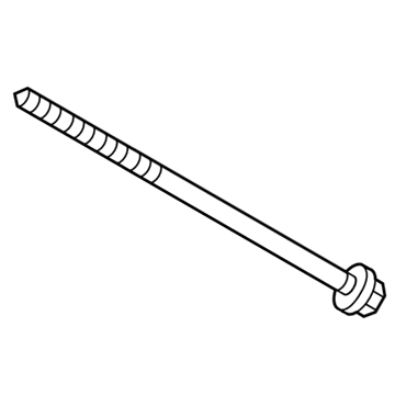 6512897AA - Genuine Mopar Screw-Hex FLANGE Head