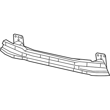 68071444AB - Genuine Mopar Front Bumper