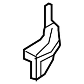 68285367AA - Genuine Mopar Bracket-FASCIA Support