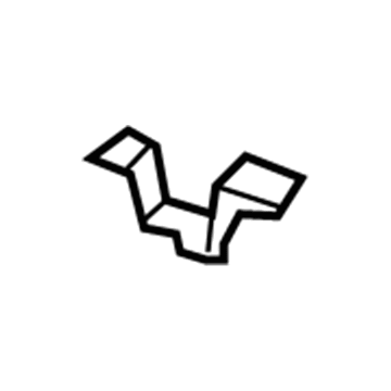 68157655AC - Genuine Mopar Bracket-Frame Rail