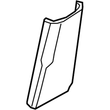 6JV19LXHAA - Genuine Mopar Molding-B Pillar