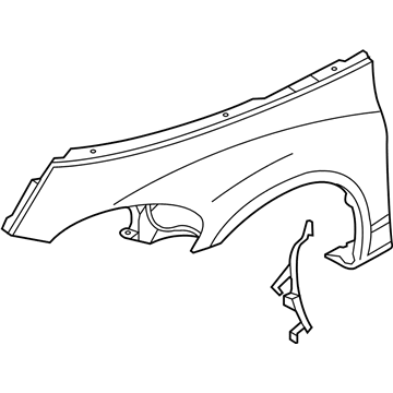 5073186AB - Genuine Mopar Fender-Front