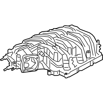 4861970AE - Genuine Mopar Plenum-Intake Manifold