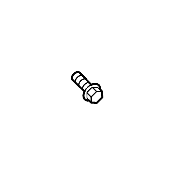 6512347AA - Genuine Mopar Bolt-HEXAGON Head Patch Lock