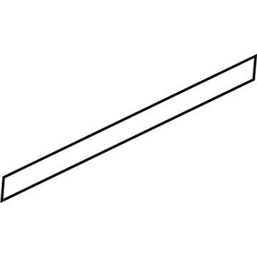 Jeep Compass Door Moldings - Guaranteed Genuine Jeep Parts