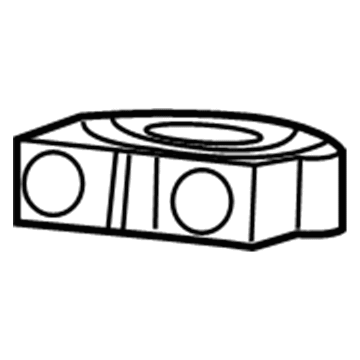 4892380AA - Genuine Mopar DIVERTER-Engine Oil Cooler