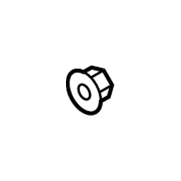 6511388AA - Genuine Mopar Nut-HEXAGON Lock