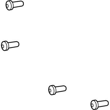 6512839AA - Genuine Mopar Screw-Hex FLANGE Head