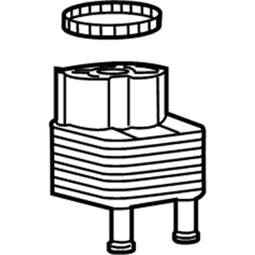 5037523AB - Genuine Mopar Engine Oil Cooler