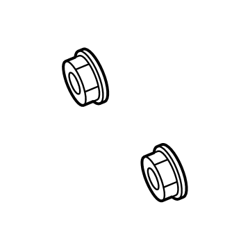 6512544AA - Genuine Mopar Nut-HEXAGON FLANGE