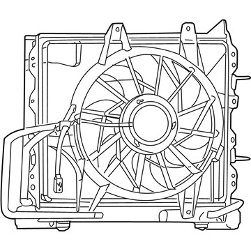 5096197AB - Genuine Mopar Fan-Radiator Cooling