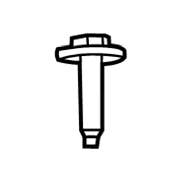 6509259AA - Genuine Mopar Screw-HEXAGON Head