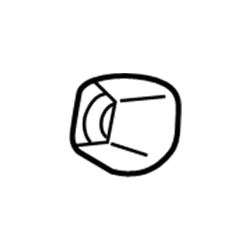 68151998AC - Genuine Mopar Cap-Door Handle