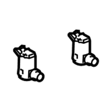 MR155254 - Genuine Mopar Motor-Washer Pump