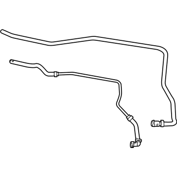 68073777AA - Genuine Mopar Hose-COOLANT Bottle Inlet