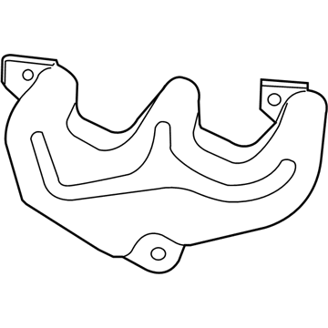 Jeep Wrangler Exhaust Heat Shield - Guaranteed Genuine Jeep Parts