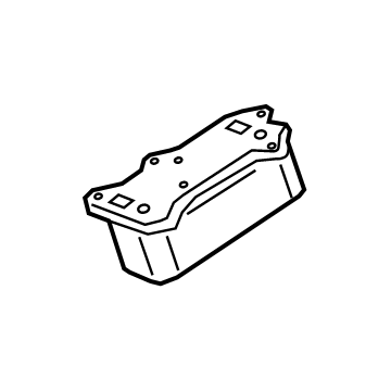 4893200AC - Genuine Mopar Engine Oil Cooler