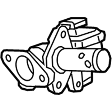 Jeep Wrangler EGR Valve - Guaranteed Genuine Jeep Parts