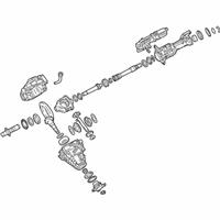 68257422AG - Genuine Mopar Axle-Service Front