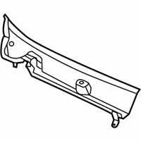 1ZS89JXWAC - Genuine Mopar Bezel-Air Inlet