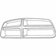 68092602AA - Genuine Mopar Grille-Radiator
