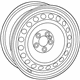 68263169AA - Genuine Mopar Aluminum Wheel