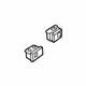 68253394AA - Genuine Mopar Connector-Inverter