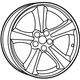 5LD37RXFAA - Genuine Mopar Wheel-Aluminum